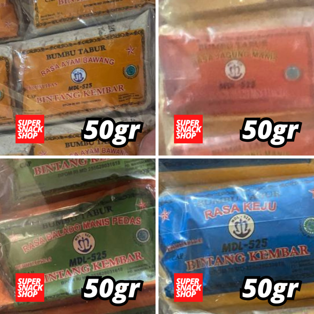 Jual BUMBU TABUR INSTANT / BUMBU MASAK ATOM BINTANG KEMBAR SIZE KECIL ...
