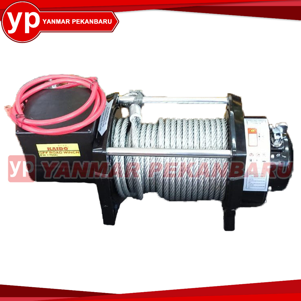 Jual Electric Winch / Katrol Elektrik 17000 LBS Komplit Remote 12V DC ...