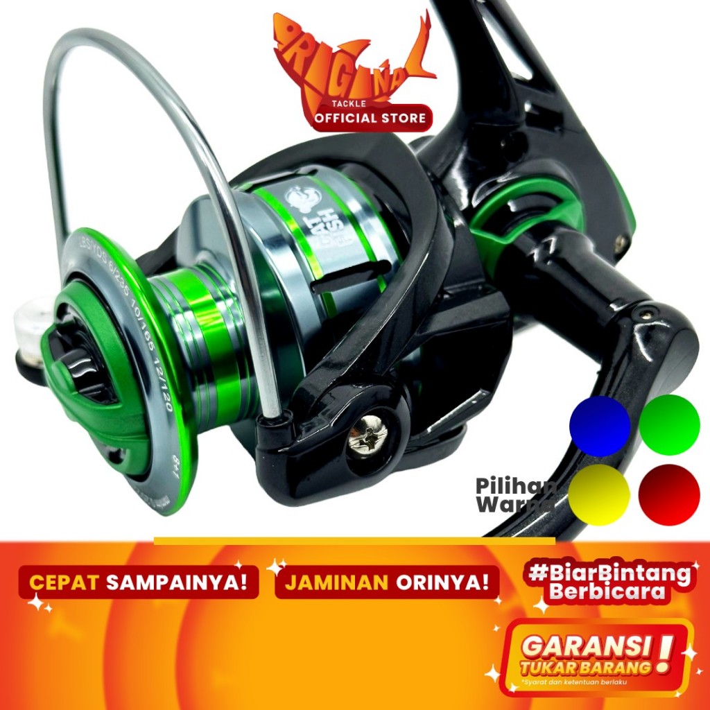 Jual Reel Pancing Spinning Catfish Nobu One Way Spool Aluminium ...