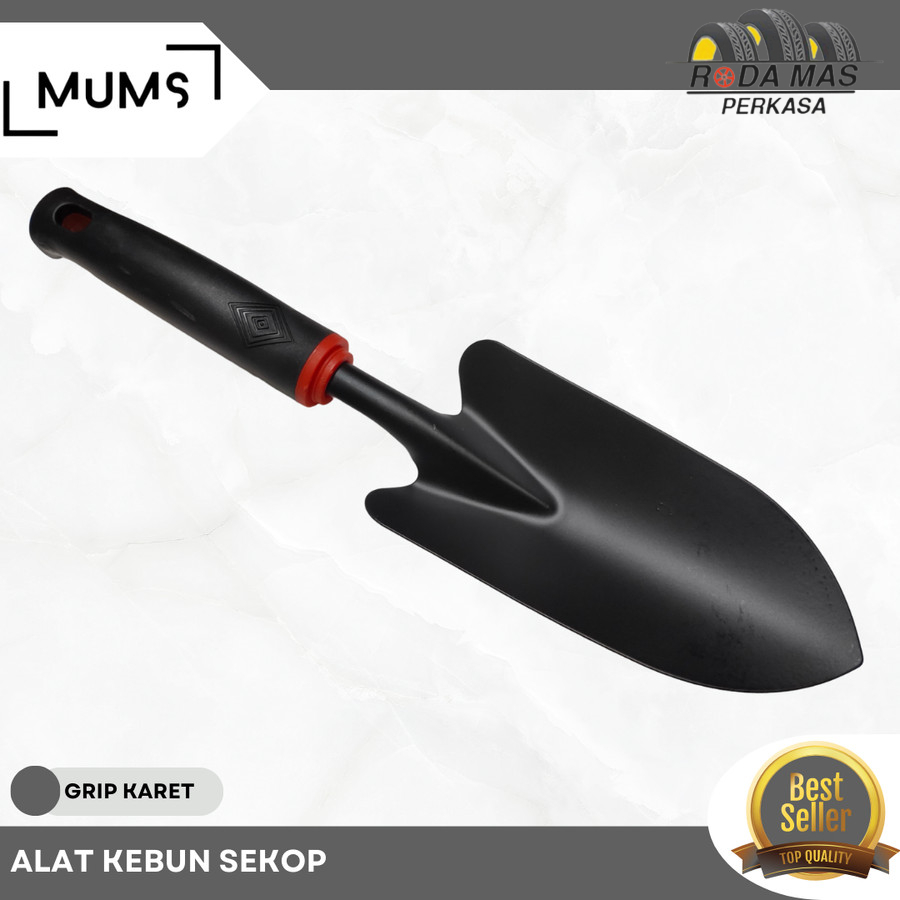 Jual RMP - Alat Kebun Sekop Tanaman Skop Gali Tanah Gagang Karet Trowel ...