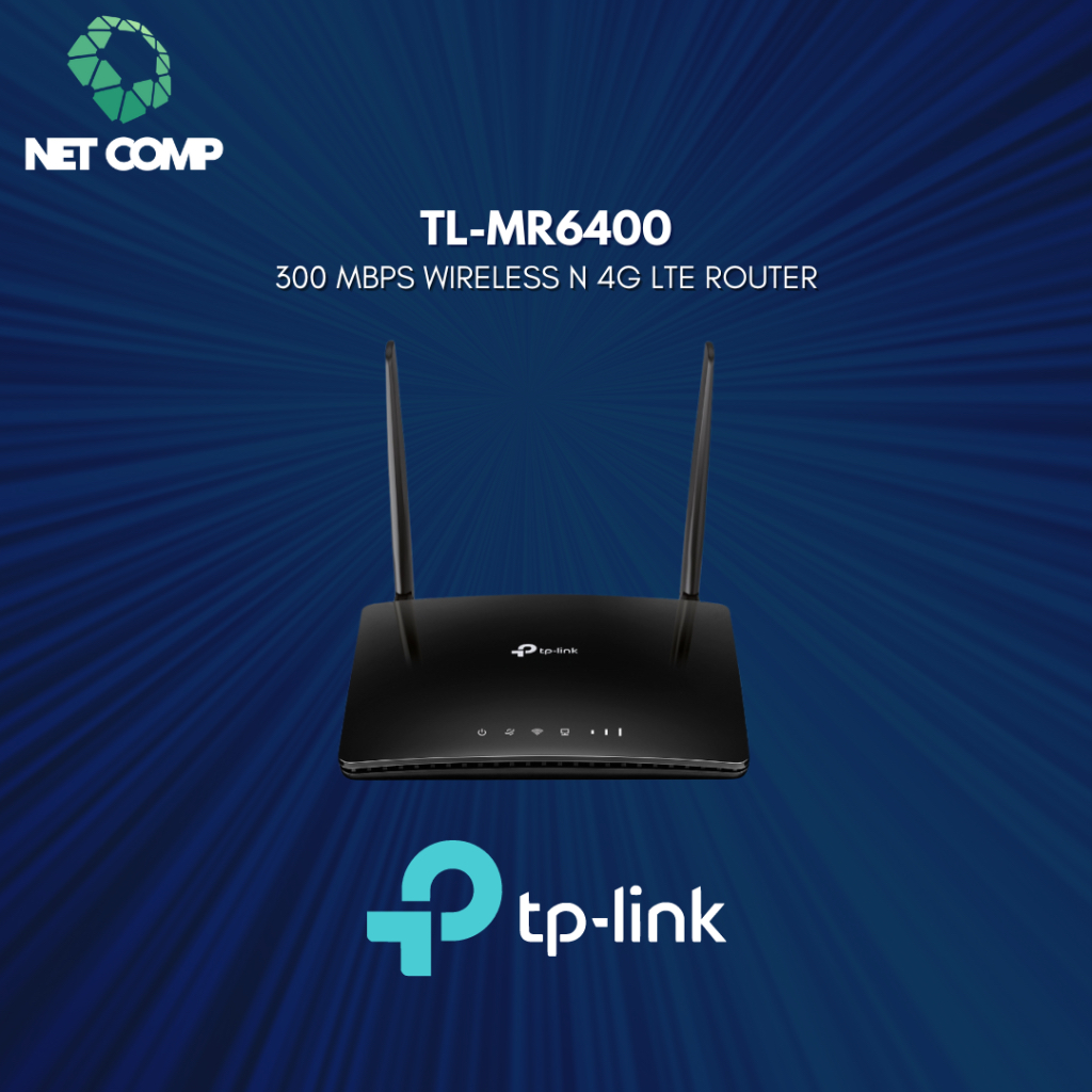 Jual TP-LINK TL-MR6400 300 Mbps Wireless N 4G LTE Router TPLINK ...