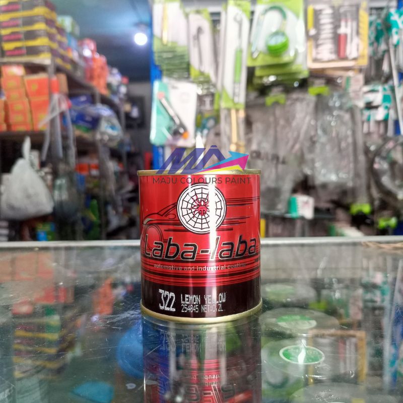 Jual CAT LABA-LABA 200 CC setara top colours best seller | Shopee Indonesia