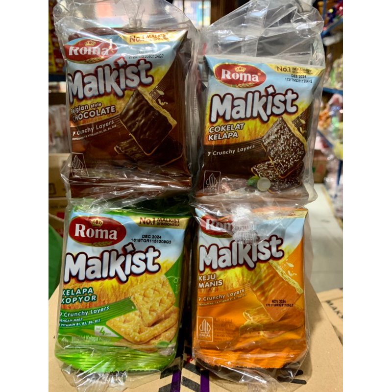 Jual Roma Malkist Renceng (1 renceng isi 10 pcs) | Shopee Indonesia
