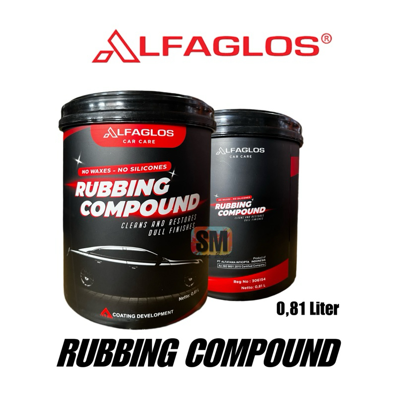Jual ALFAGLOS Rubbing Compound 0,81 Liter (1kg) | Shopee Indonesia