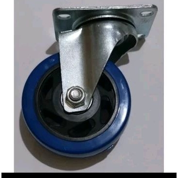 Jual roda 3 inchi biru hidup RD36 roda troli hardcase koper hard case ...