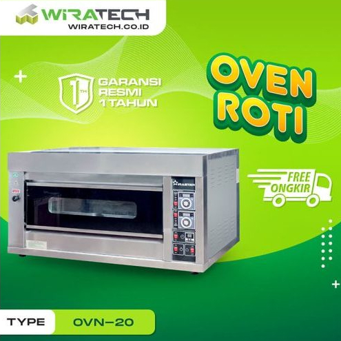 Jual Mesin Pemanggang Roti 1 Deck 2 Tray WIRASTAR OVN-20 Oven Loyang ...