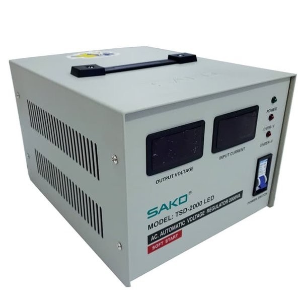 Jual Stabilizer Listrik Digital SAKO TSD-2000 LED Stavolt 2000 Watt ...