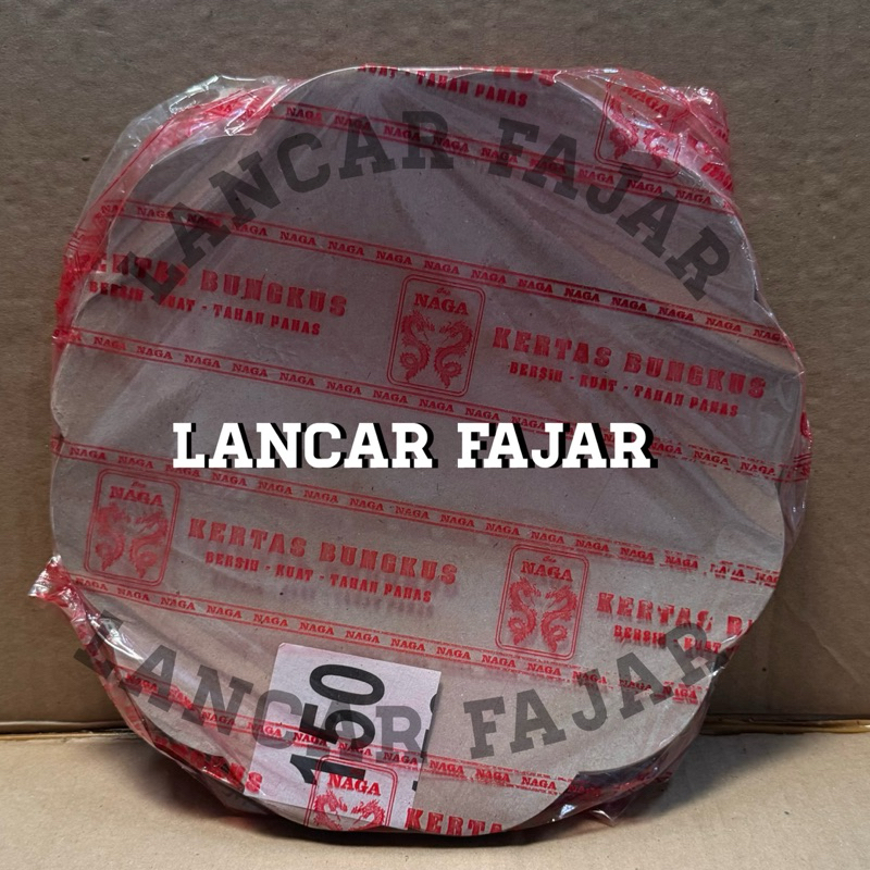 Jual [150 lbr] kertas minyak bunga merk naga merah / naga merah 25 cm ...