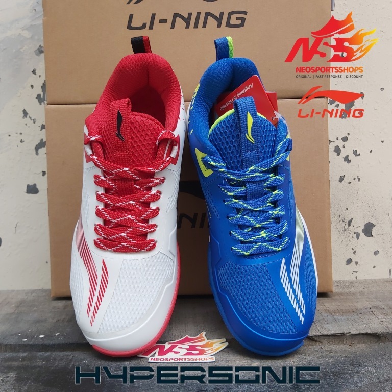 Jual Sepatu Badminton Lining Hypersonic Original Li-Ning | Shopee Indonesia