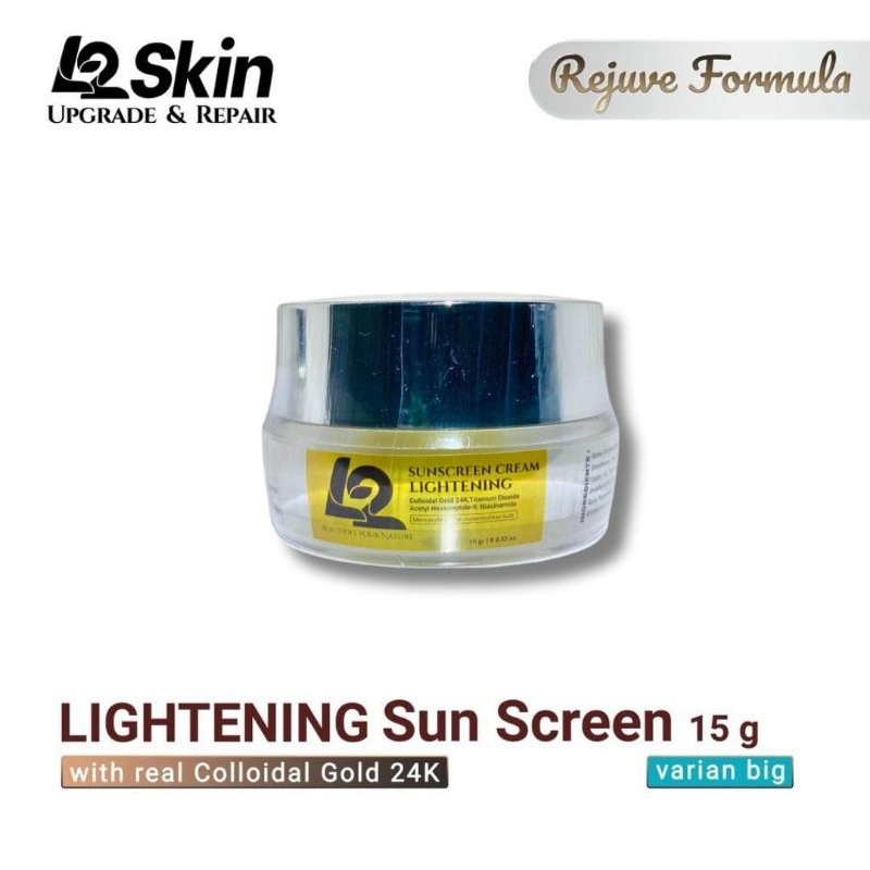 Jual L2 SKIN SUNSCEEN LIGHTNING/day cream (BIG) | Shopee Indonesia