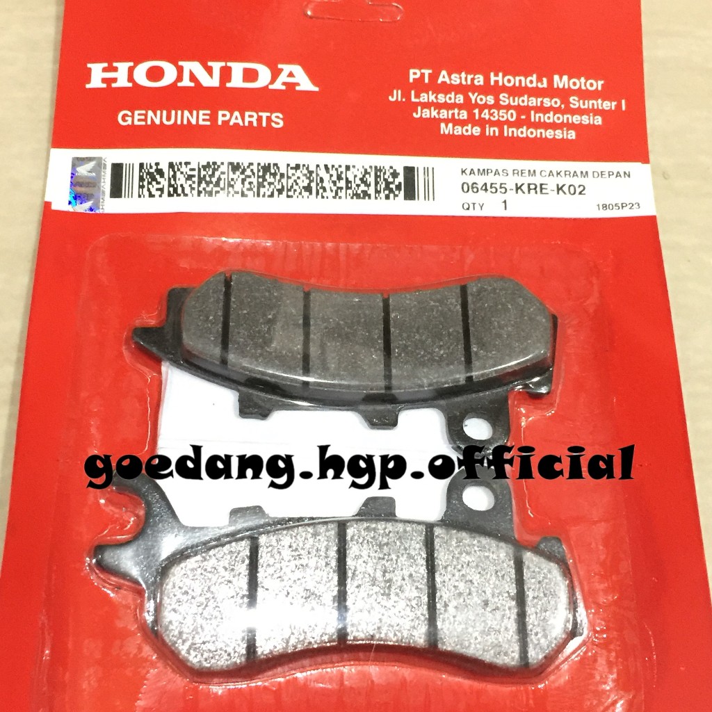 Jual Pad Set Front Kampas Rem Depan [CBS] ADV 150 K0W ADV 160 K0WL PCX ...