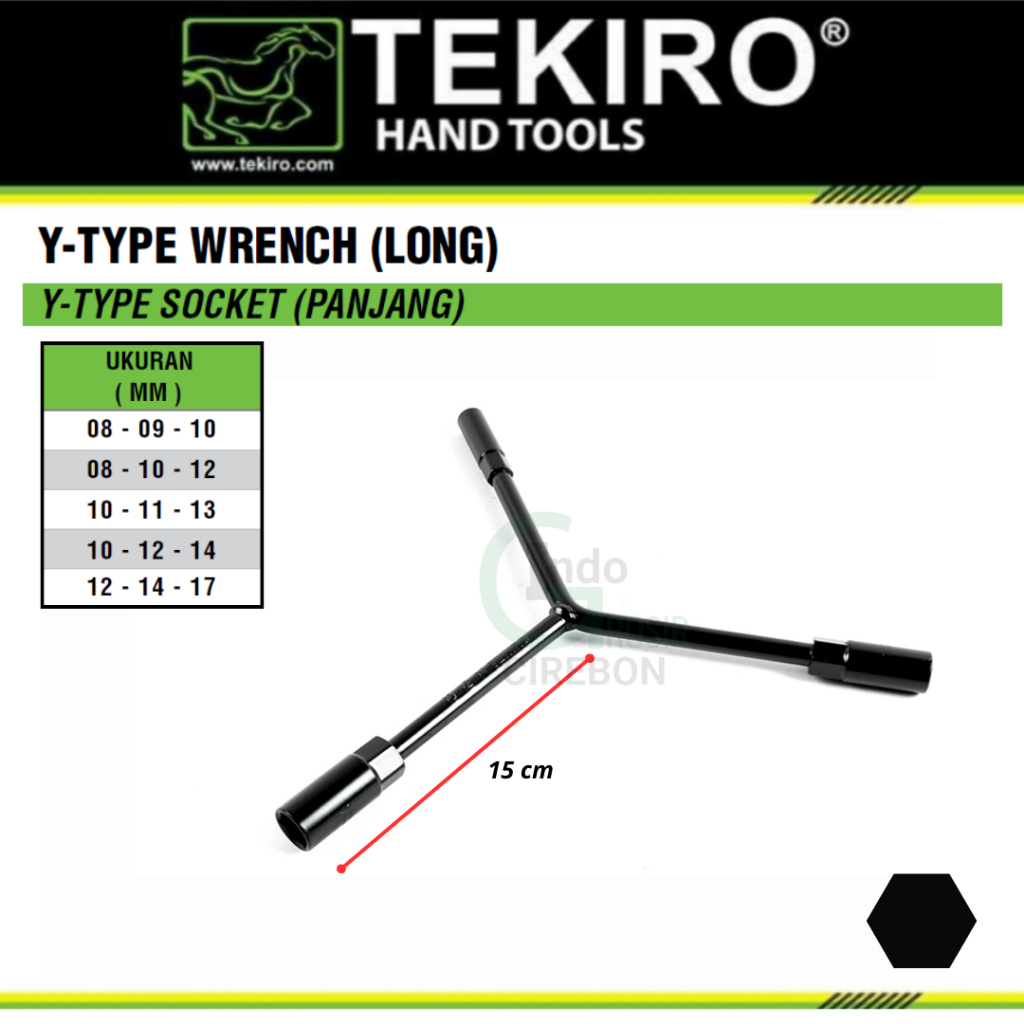 Jual TEKIRO Kunci Y Panjang Sock Sok Y-Type Wrench Long ORIGINAL ...