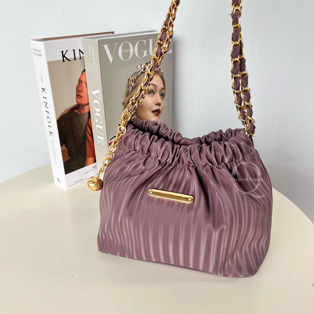 Jual Queenbags - Tas Bahu Kerut Wanita Terbaru Bahan Nylon - Raine Bags ...