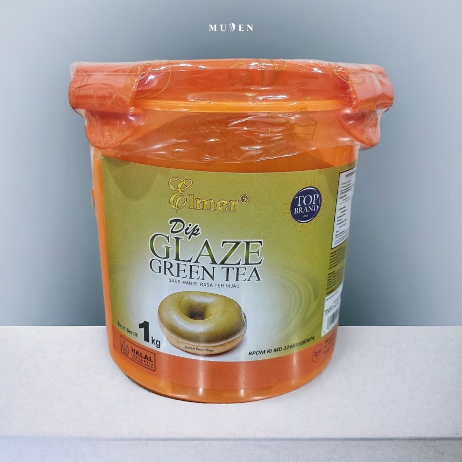 Jual ELMER DIP GLAZE GREEN TEA 1 KG | Shopee Indonesia
