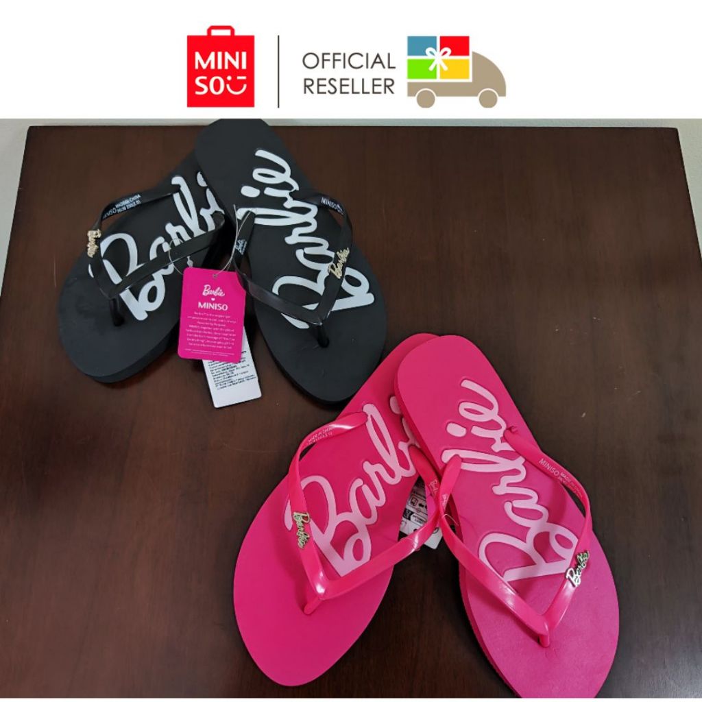 Jual MINISO x Barbie Sandal / Sandal Wanita / Sandal Barbie | Shopee ...