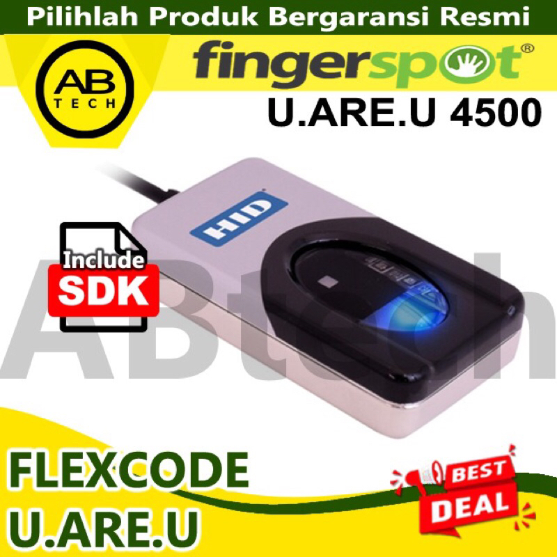Jual Fingerspot Flexcode U.ARE.U 4500 (SDK) | Shopee Indonesia