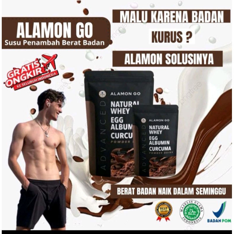 Jual Alamon Go Susu Bernutrisi Rasa Coklat Membantu Menambah Berat ...