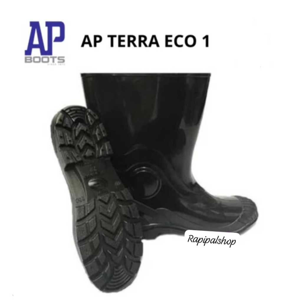Jual SEPATU AP BOOT TERRA ECO 1 BLACK - SEPATU BOOTS HITAM PENDEK TERRA ...