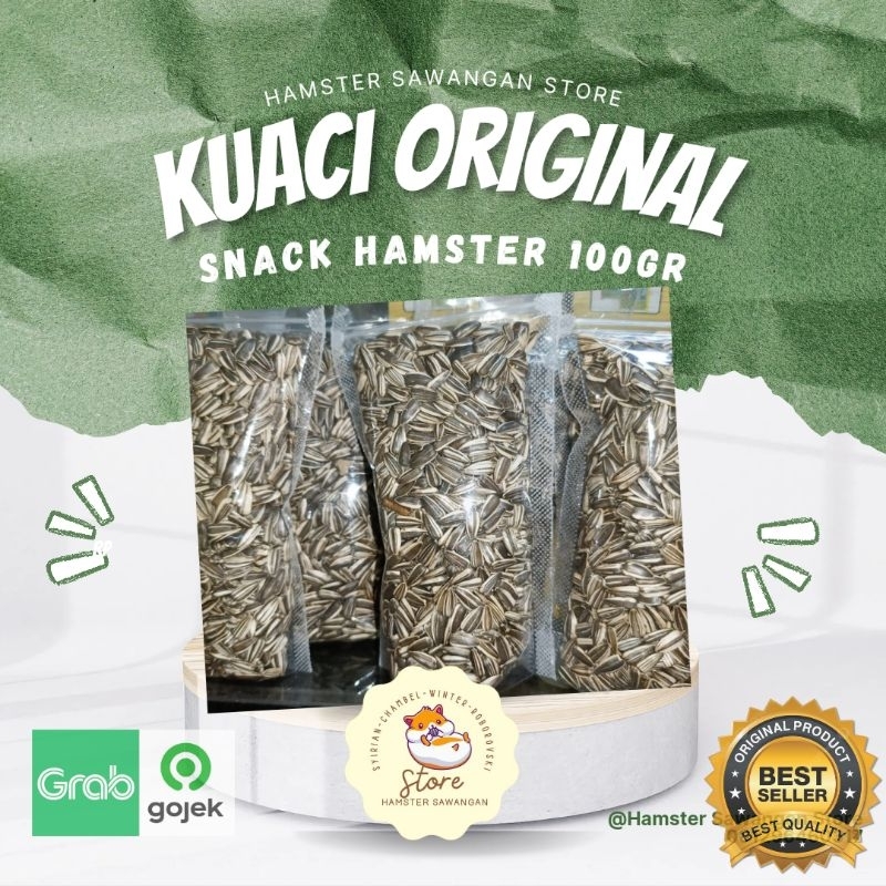Jual KUACI HITAM ORIGINAL SNACK HAMSTER 100gr | Shopee Indonesia
