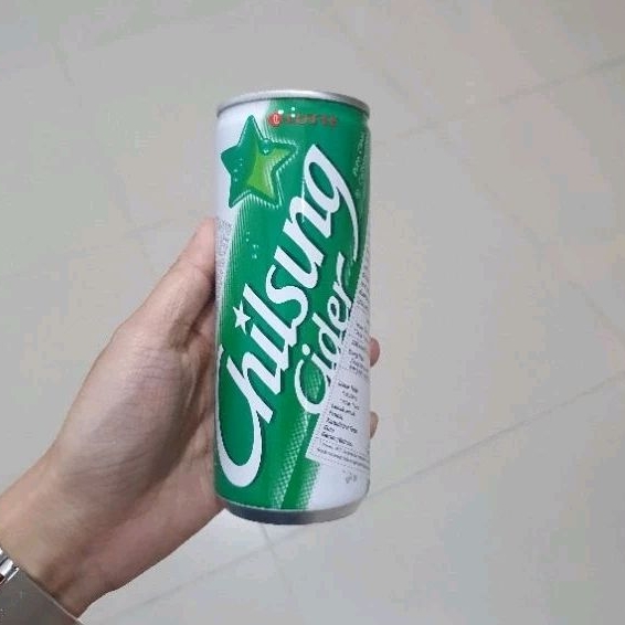 Jual Lotte CHILSUNG CIDER minuman IMPORT KOREA 250ml | Shopee Indonesia