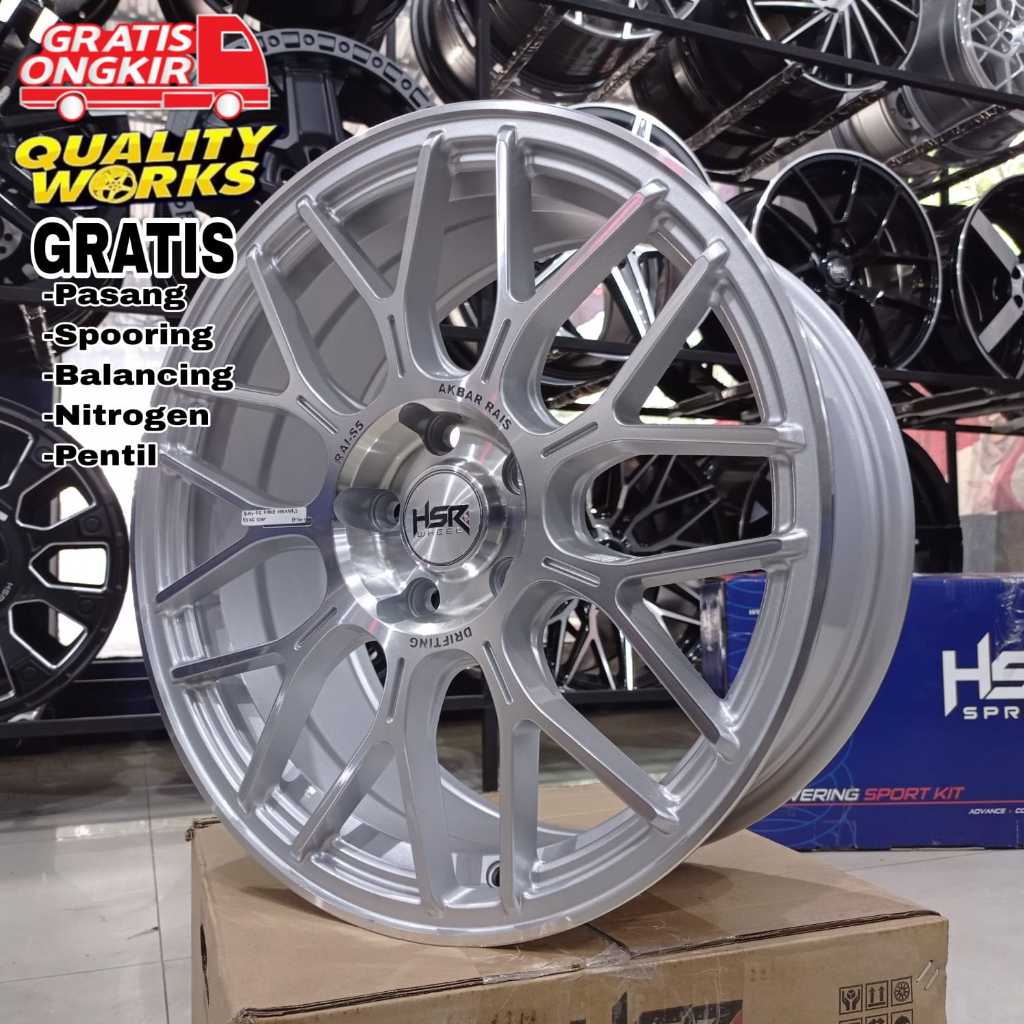 Jual Velg Mobil Ring 18 Hsr Wheel Rai-S5 - Xpander, Xl7, Ertiga, Serena, Innova | Shopee Indonesia