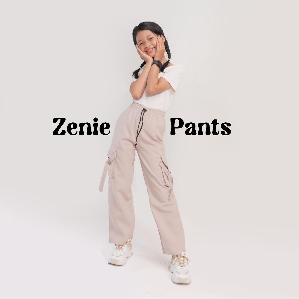Jual FUTI ID - Zenie Kids Celana Cargo anak 8 - 12 Tahun | Shopee Indonesia