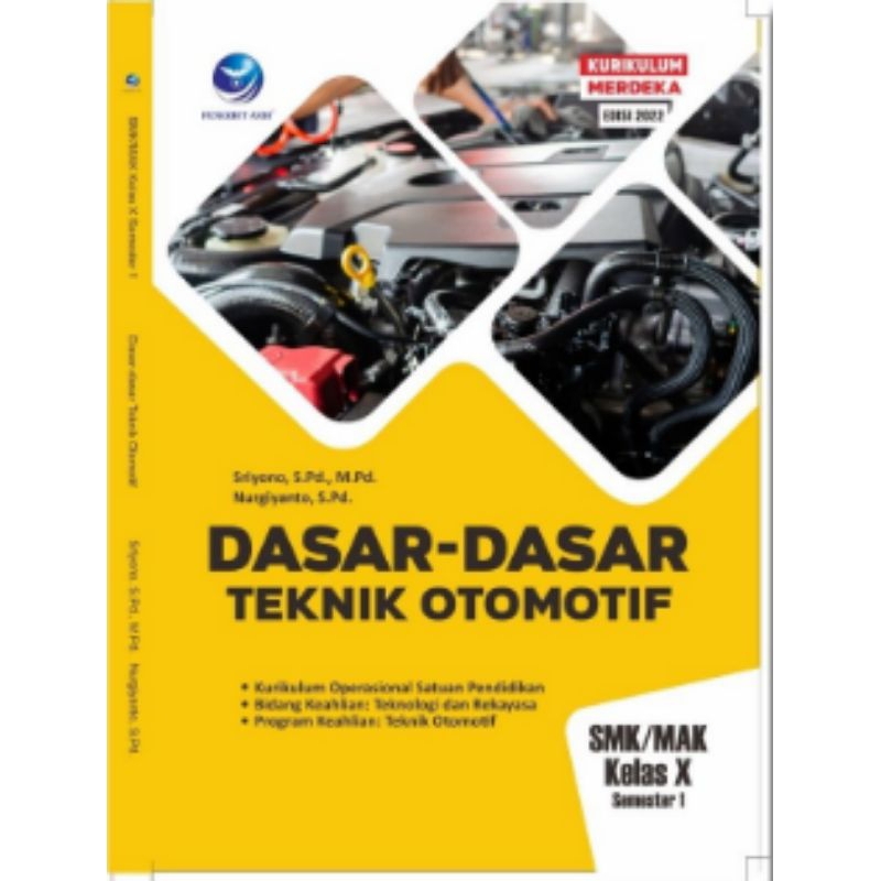 Jual Puske - Dasar-dasar Teknik Otomotif SMK Kelas 10 Semester 1 ...