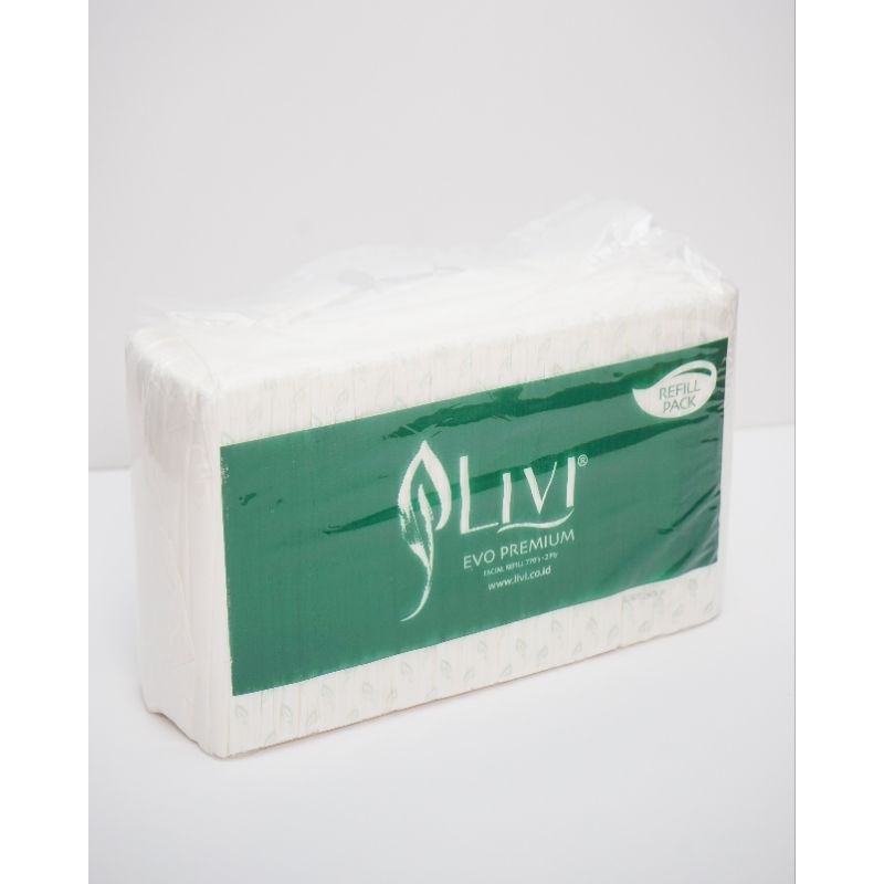 Jual Livi Evo Premium Facial Refill 770 Sheets 2 Ply | Shopee Indonesia