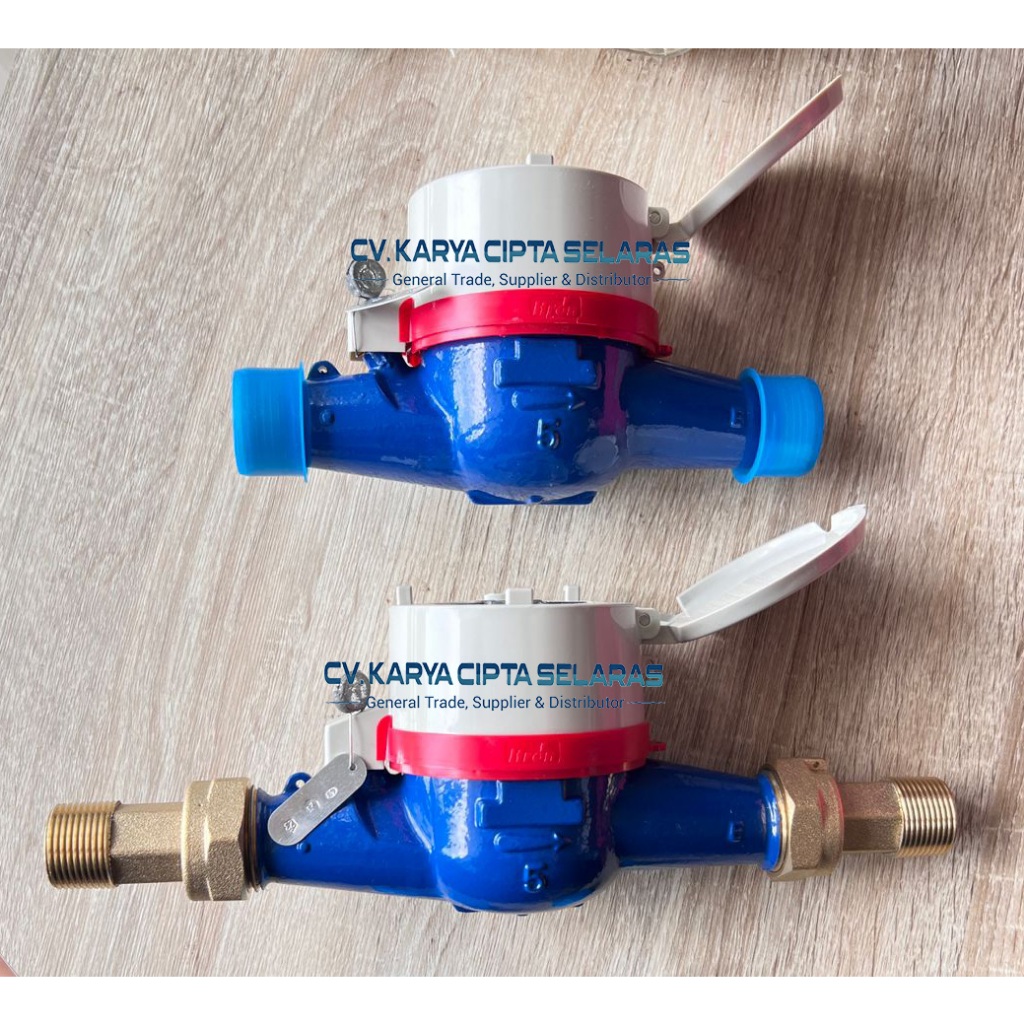 Jual Water Meter Itron / Meteran Air ( ¾ Inch ) Cybel Kuningan Brass ...