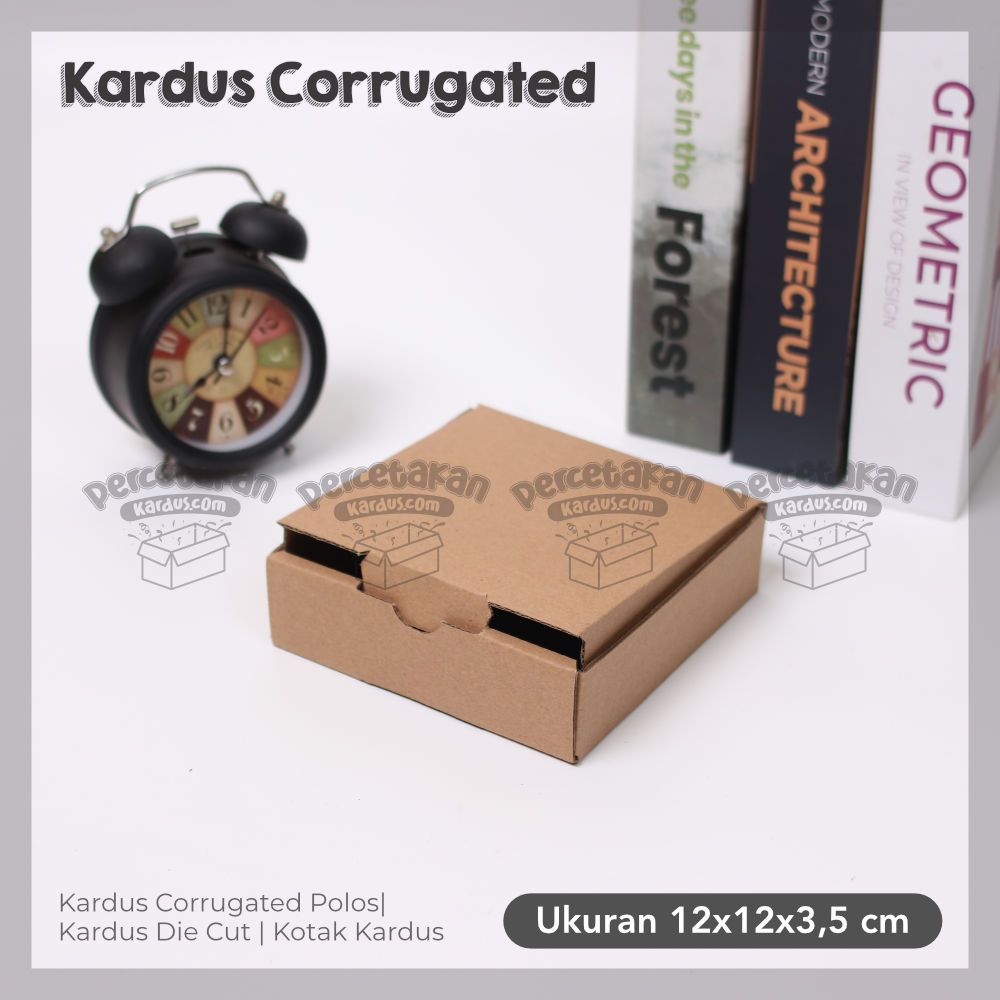 Jual Kardus Corrugated 12x12x3.5 CM | Die Cut | Kotak Karton | Box ...