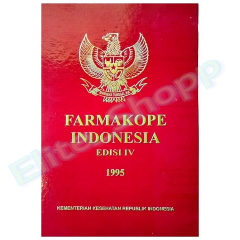 Jual BUKU FARMAKOPE INDONESIA EDISI 4 HARDCOVER | Shopee Indonesia