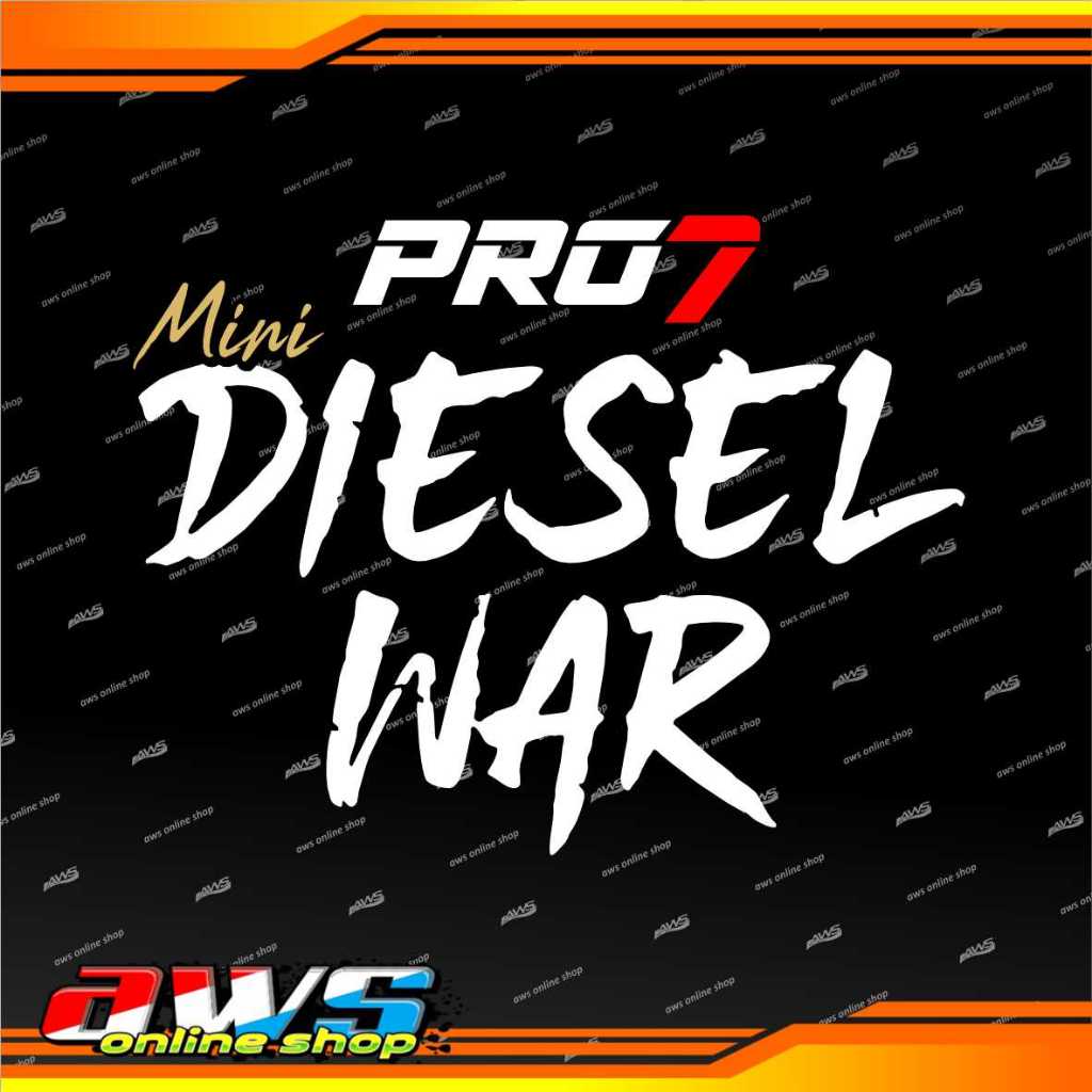 Jual Sticker Pro7 Mini DIESEL WAR | Shopee Indonesia
