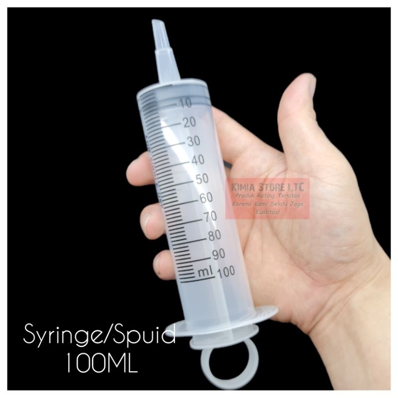 Jual SUNTIKAN 100ML / SYRINGE 100ML / SPUID 100ML | Shopee Indonesia