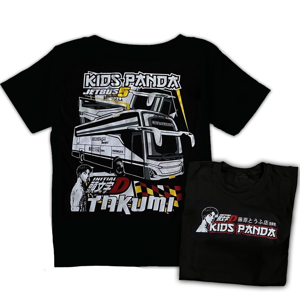 Jual kaos anak laki laki bis mania kids panda jet bus 5 usia 3-13 tahun | Shopee Indonesia
