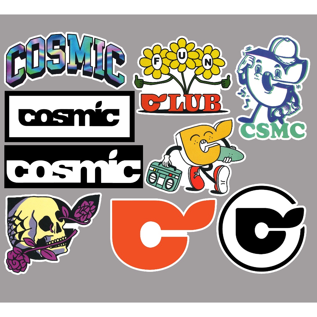 Jual Sticker Cosmic | Sticker Brand | Sticker Motor | Sticker Pack ...