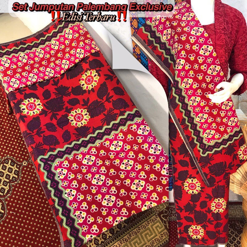 Jual Kain Songke Jumputan Palembang Motif Modern&Kekinian(Ilham songket ...
