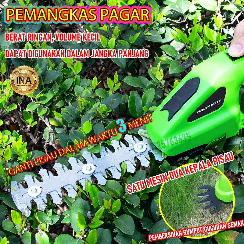 Jual Pemangkas pagar/ Gunting Tanaman /pemotong rumput portable/alat ...