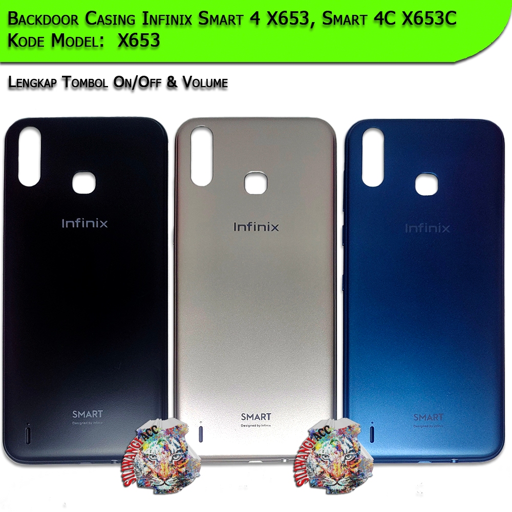 Jual Backdoor Casing Infinix Smart 4 X653 Smart 4C X653C | Shopee Indonesia