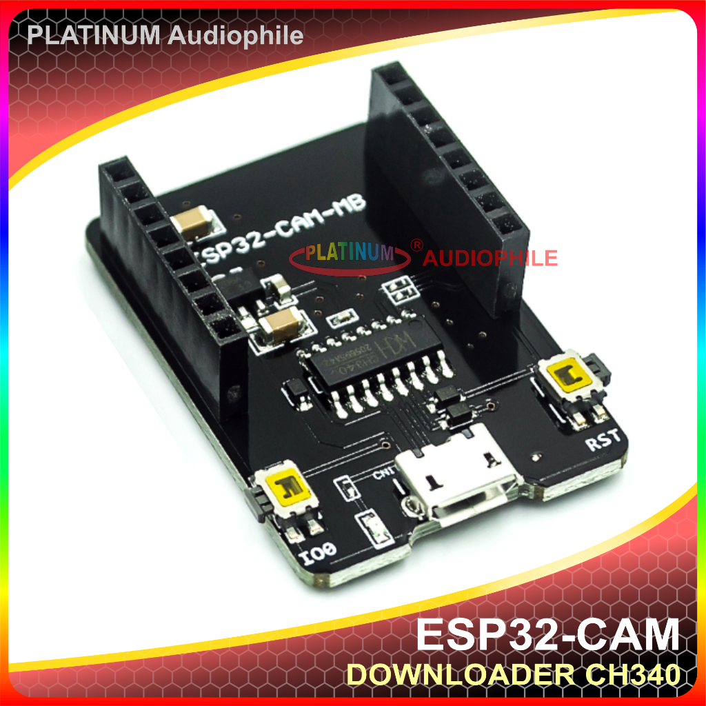 Jual ESP32 CAM Ov2640 Downloader Programmer ESP32S CH340 DEVELOPMENT ...