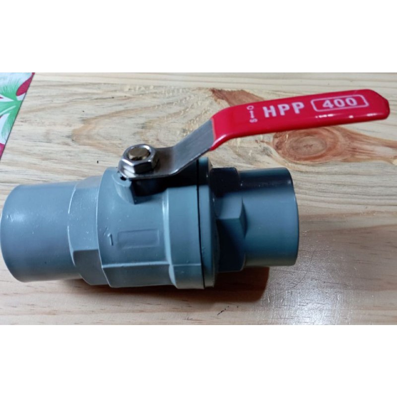 Jual Stop Keran Pipa / Ball Valve Angin PVC Gg Besi HPP | Shopee Indonesia