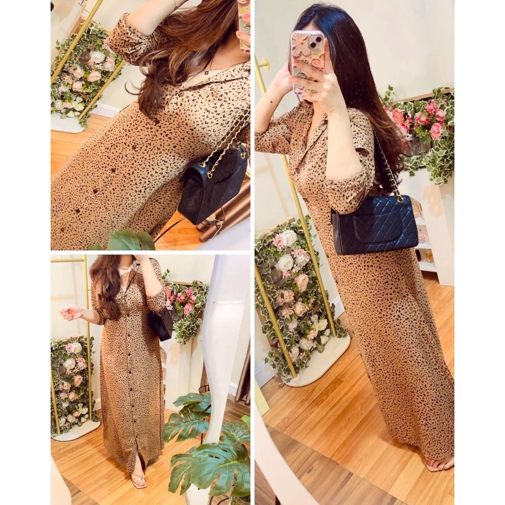 Jual Magdalenna Longdress by Anast.id | Shopee Indonesia