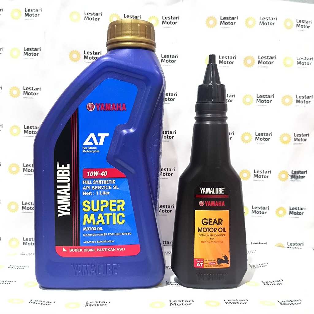 Jual PAKET OLI MOTOR NMAX YAMALUBE SUPER MATIC 1L ASLI YAMAHA | Shopee ...