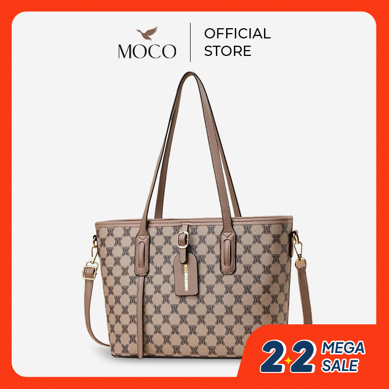 Jual MOCO Fashion Tas Totebag Kuliah Tag Panjang 699-1 | Shopee Indonesia