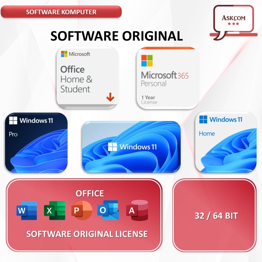 Jual SOFTWARE LAPTOP / KOMPUTER ORIGINAL LICENSE KEY | Shopee Indonesia