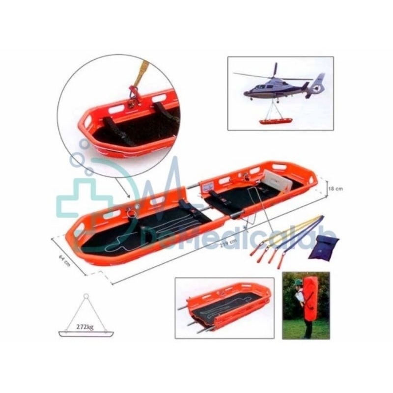 Jual Tandu Emergency Basket Stretcher GEA YDC 8B1 / YDC 8 B1 / YDC8B1 ...