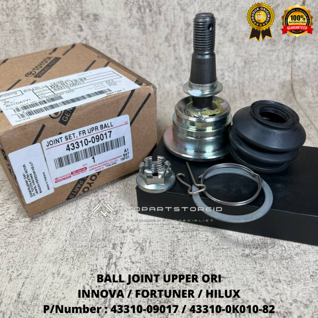 Jual BALL JOINT ATAS UPPER INNOVA LAMA REBORN FORTUNER HILUX ORIGINAL ...