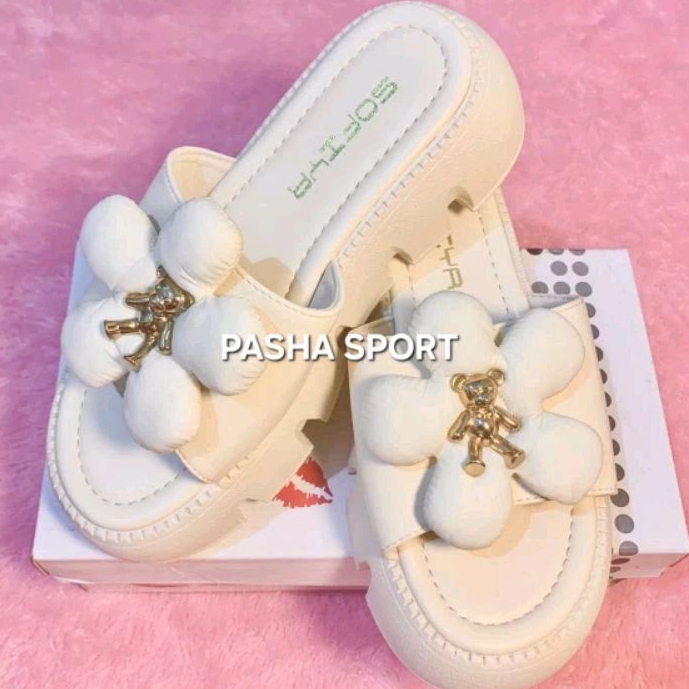 Jual Sendal Wedges Sofiya Boneka ORIGINAL | Shopee Indonesia