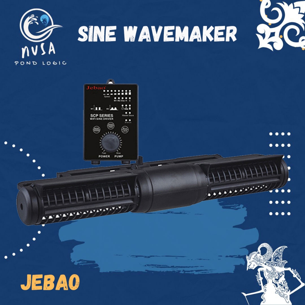 Jual Cross Flow Pump Sine Wave Maker Jebao Scp With Controller | Shopee Indonesia