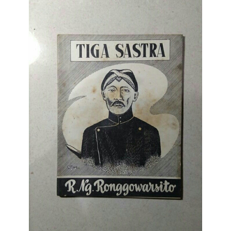 Jual buku langka tiga sastra karangan R.Ng. Ronggowarsito | Shopee ...