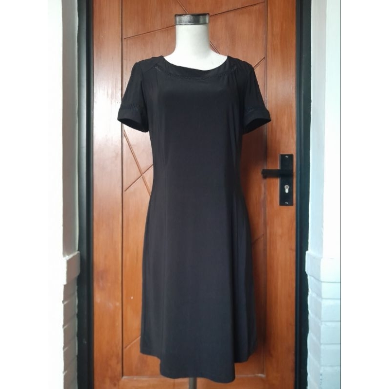 Jual DRESS HITAM/DRESS KANTOR/DRESS KERJA/BRUKAT Etalase 8 | Shopee ...